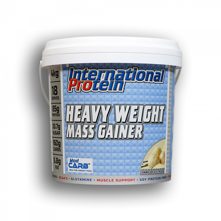 International Protein – Heavy Weight Mass Gainer: Vanilla Ice-cream (18 ...