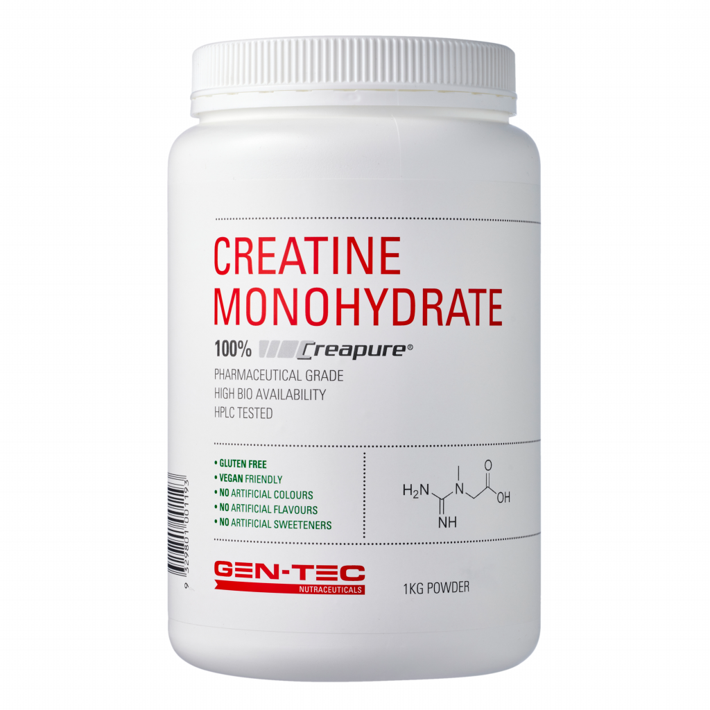 GEN-TEC – Creatine Monohydrate (1kg) – Wagga Supps