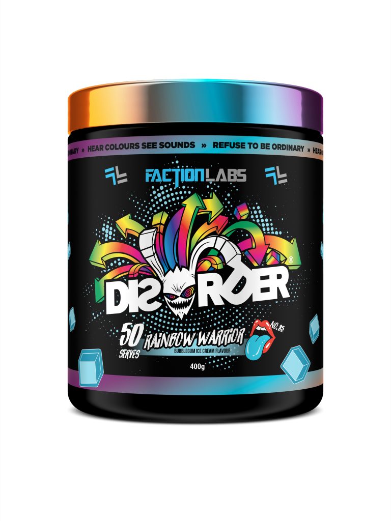 FACTION LABS – Disorder: Rainbow Warrior – Wagga Supps