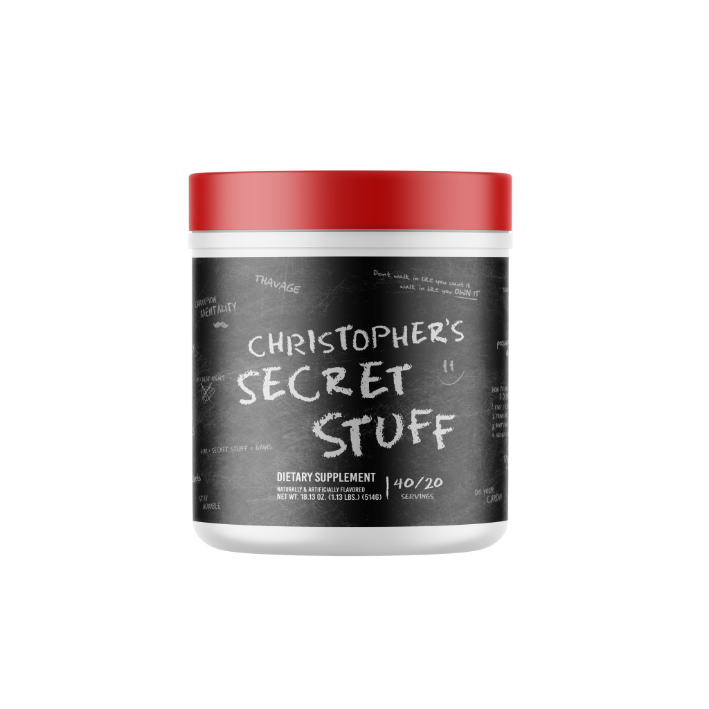 Cbum Thavage Pre Workout Christophers Secret Stuff Wagga Supps